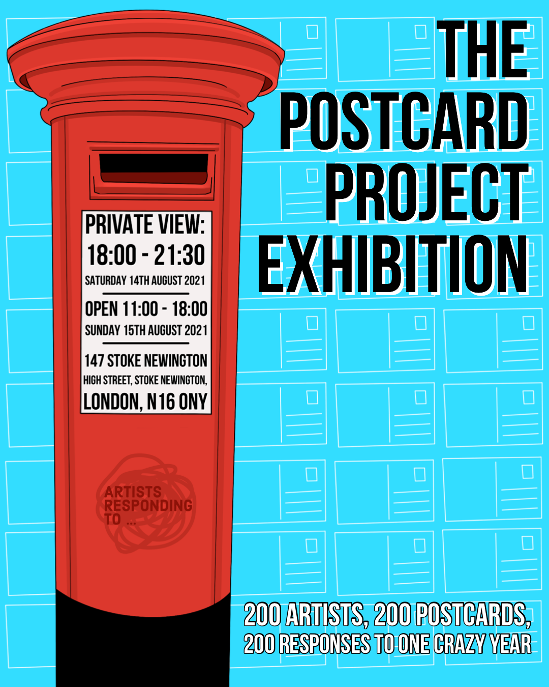 Postcard Project Exhibition - Arnolds Attic Exhibitions